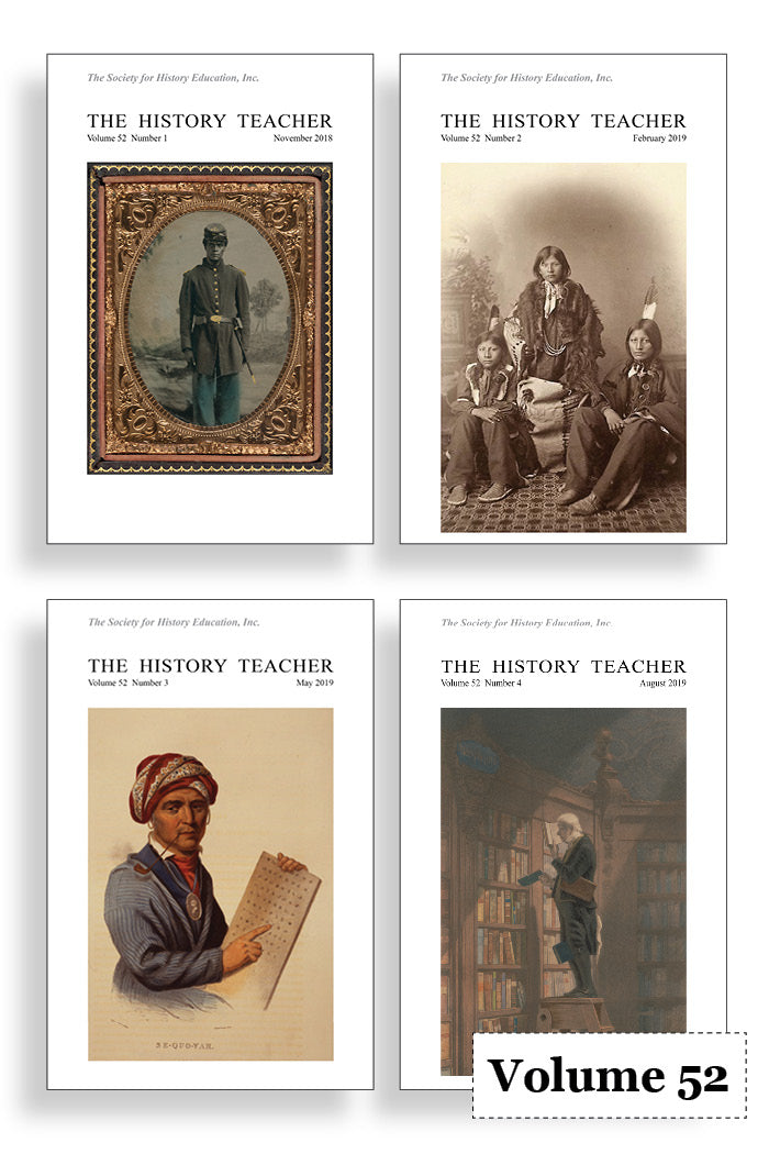 Volume 52 – The History Teacher