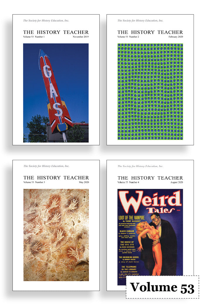 Volume 53 – The History Teacher