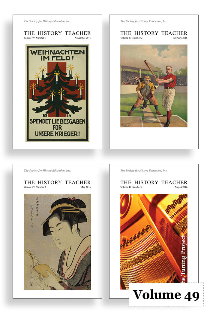 Volume 49 – The History Teacher