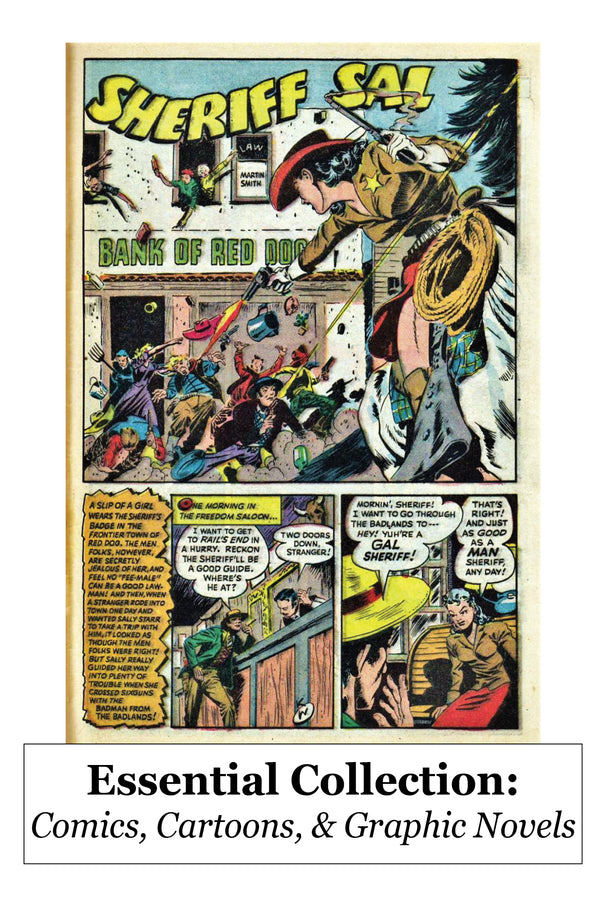Essential Collection - Comics, Cartoons, and Graphic Novels (5 Issues ...