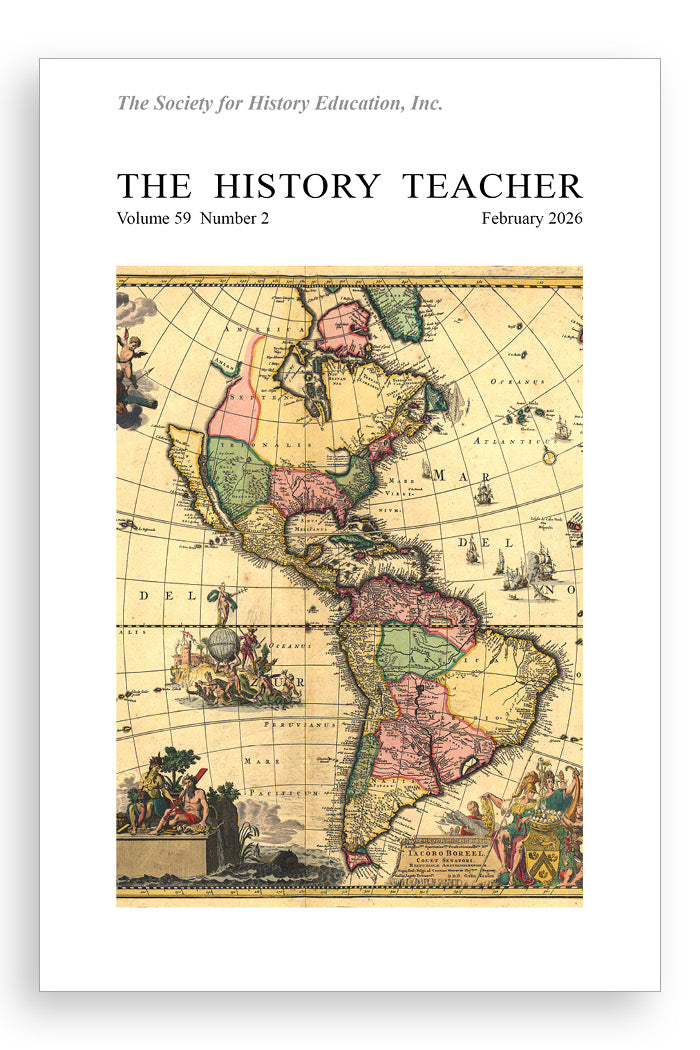 The History Teacher, by the Society for History Education
